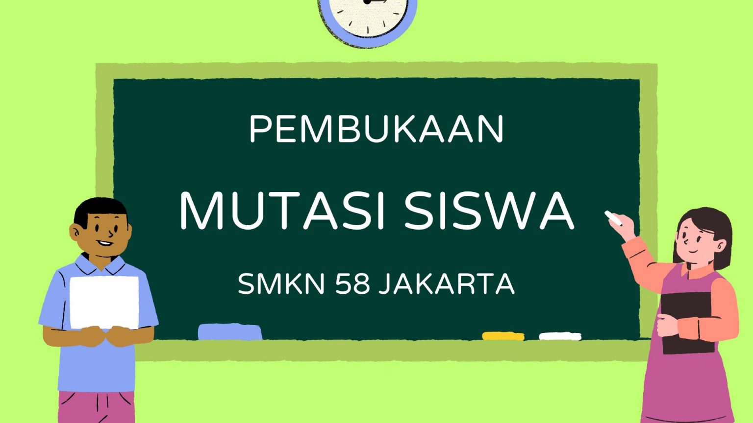 SMKN 58 Jakarta – Bisa,Pasti Bisa, Harus Bisa!